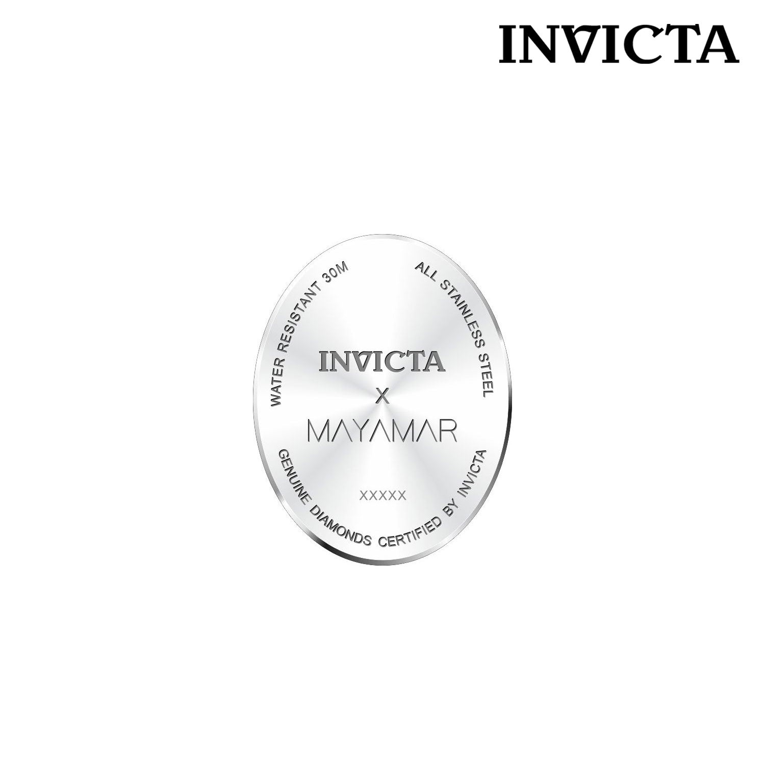 Invicta Silver Wrap Watch with Turquoise Stone Dial by MAYAMAR