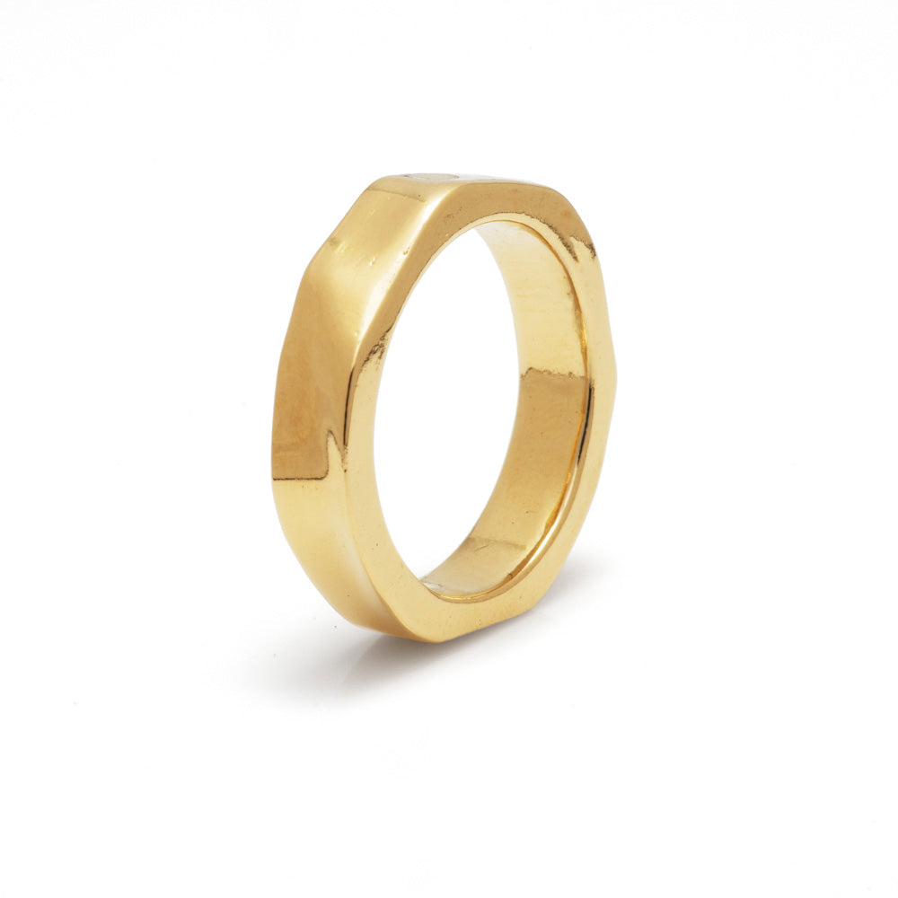 Hammered Stacker Ring – MAYAMAR
