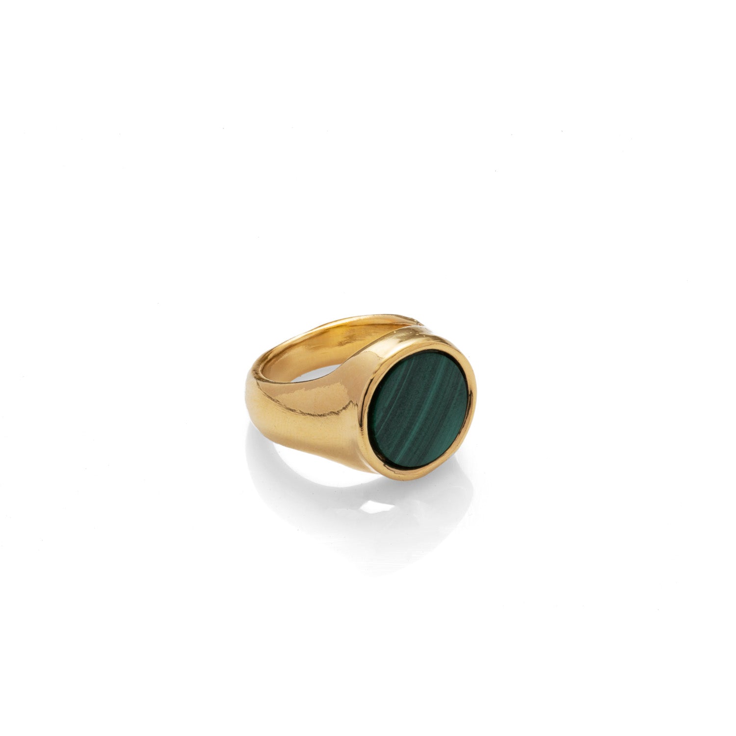 Malachite Signet Ring – MAYAMAR